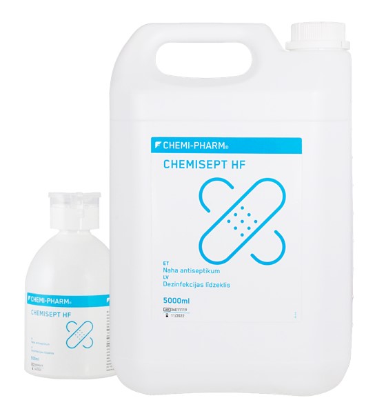 CHEMISEPT HF - ādas dezinfekcijas līdzeklis ar hlorheksidīnu no 10.53 ...